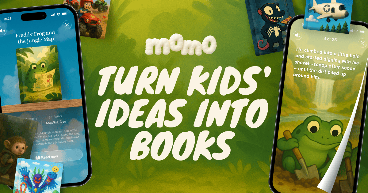 Free Personalized Story Books for Kids Ages 3–8 — Momo
